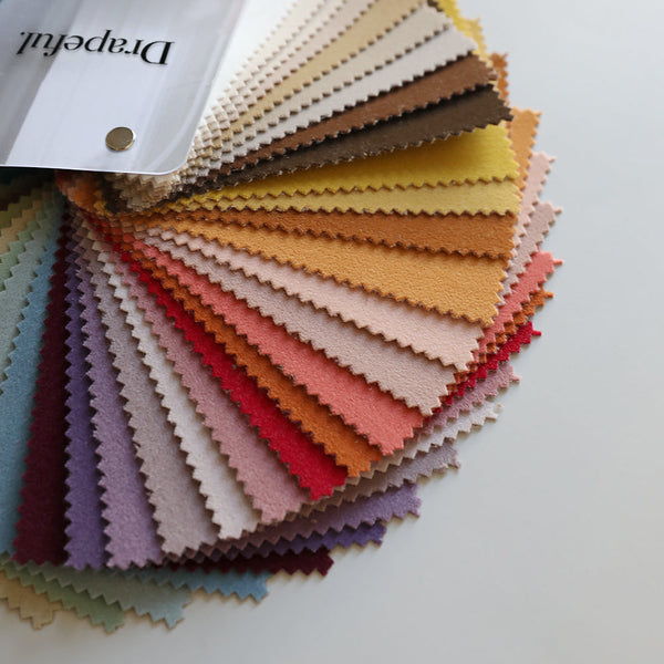 Velvet Curtain Fabric Samples | Drapeful